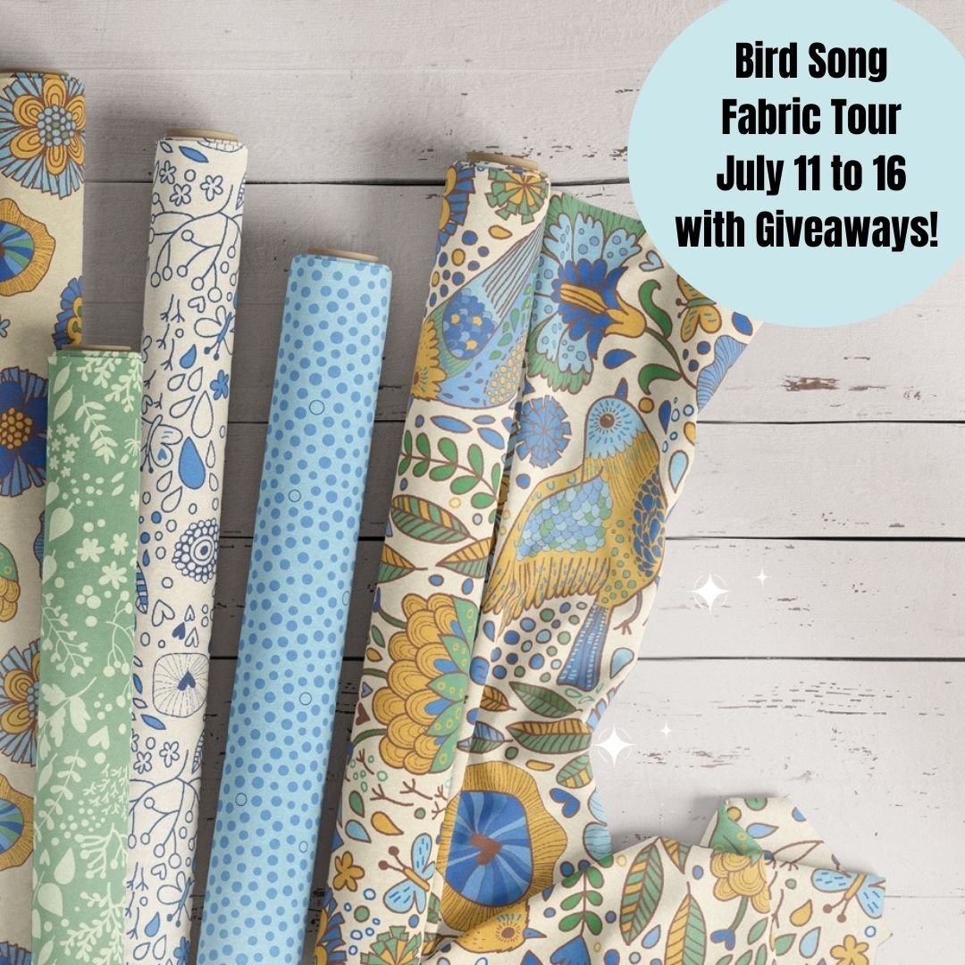 Birdsong Fabric by Pat Sloan! – EvaPaige Quilt Designs